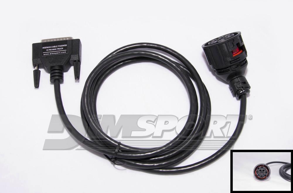 MAN 12 pin diagnostic connector – DimsportShop.com